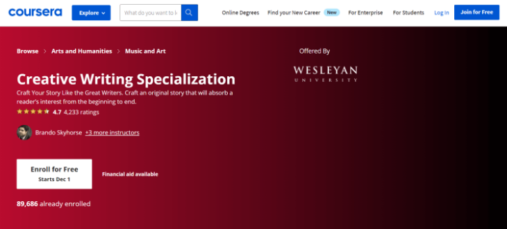 20+ Best Online Writing Courses in 2024