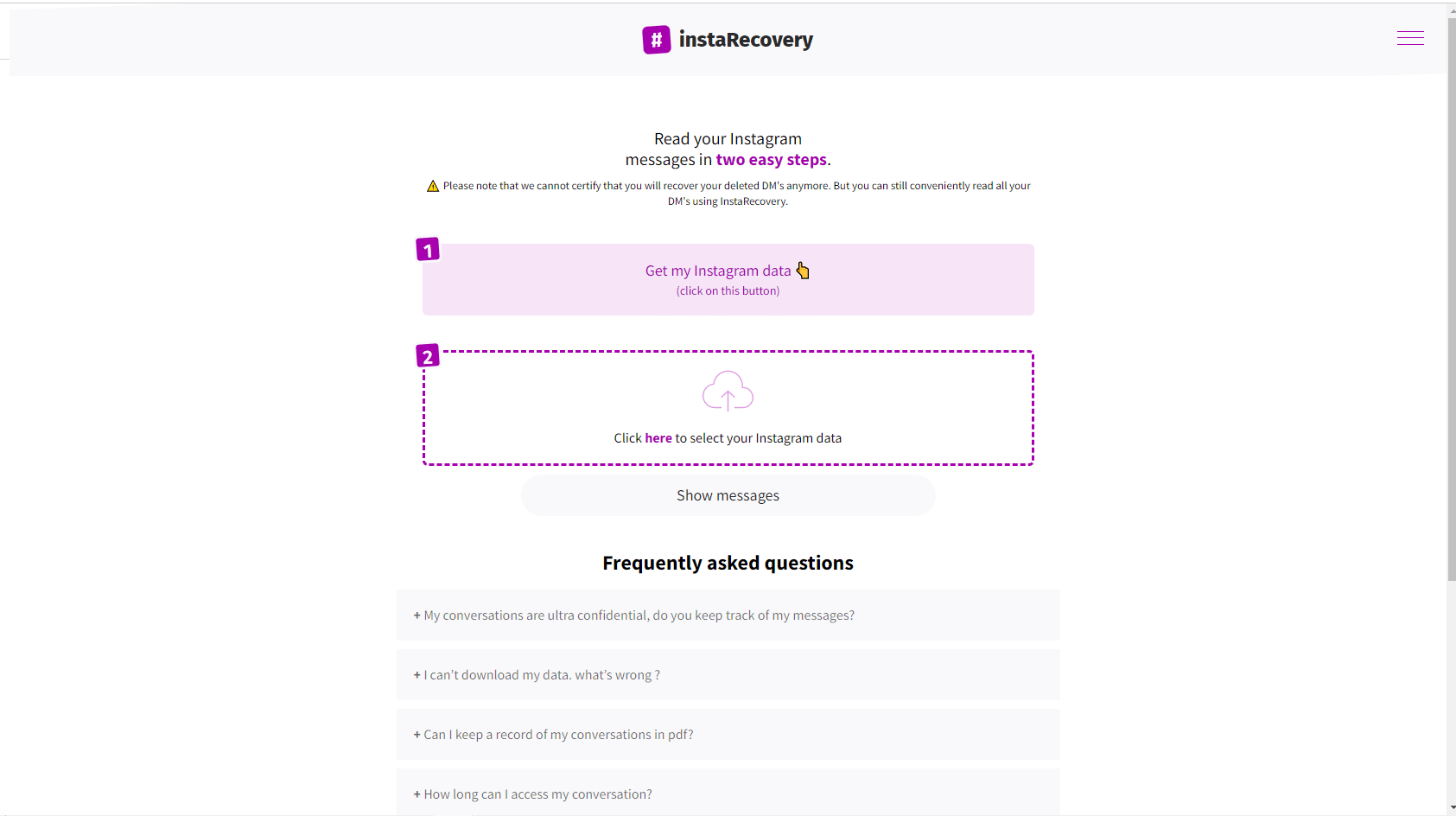 Instagram Message Recovery [for Your Deleted Messages] 2024