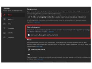 How to Add or Remove YouTube Chapters from Your Channel 2024
