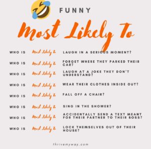 250+ Best 'Most Likely To' Questions for Any Party - Learn Digital ...